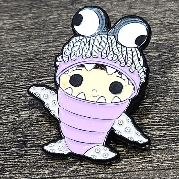 Disney | Accessories | Monsters Inc Boo In Costume Enamel Pin Disney ...